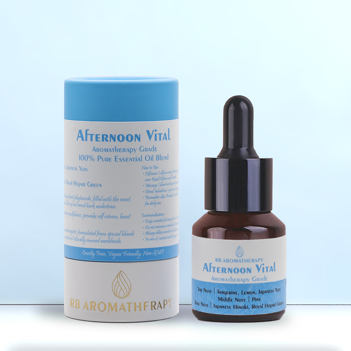 Afternoon Vital Aromatherapy Pure Essential Oil Blend – REAL BOTANY